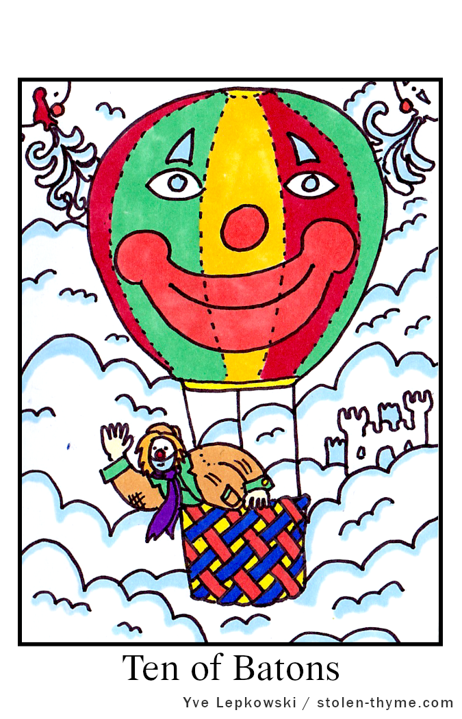 Ten of Batons – Stolen Thyme