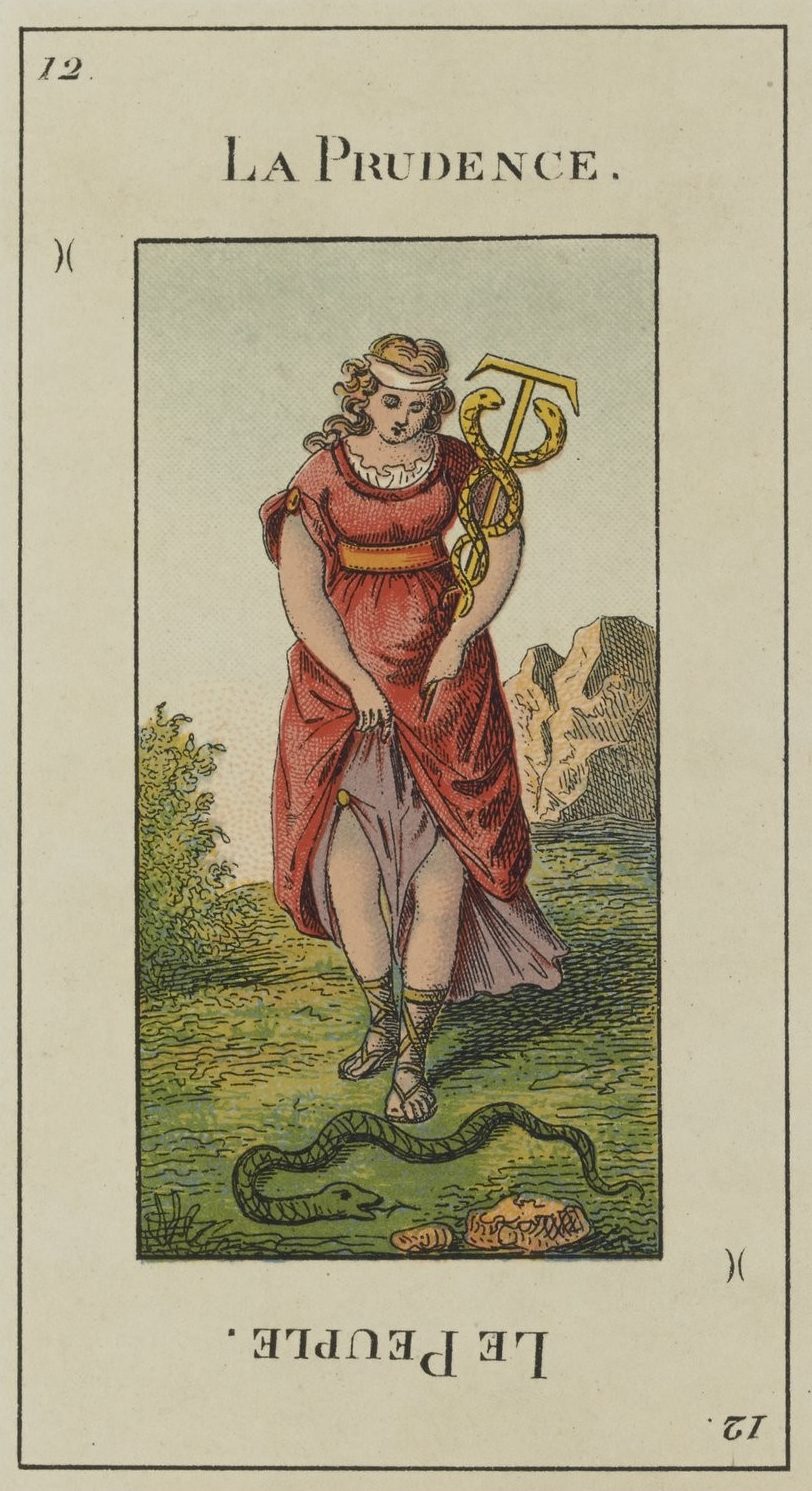 Etteilla Tarot Trumps in English